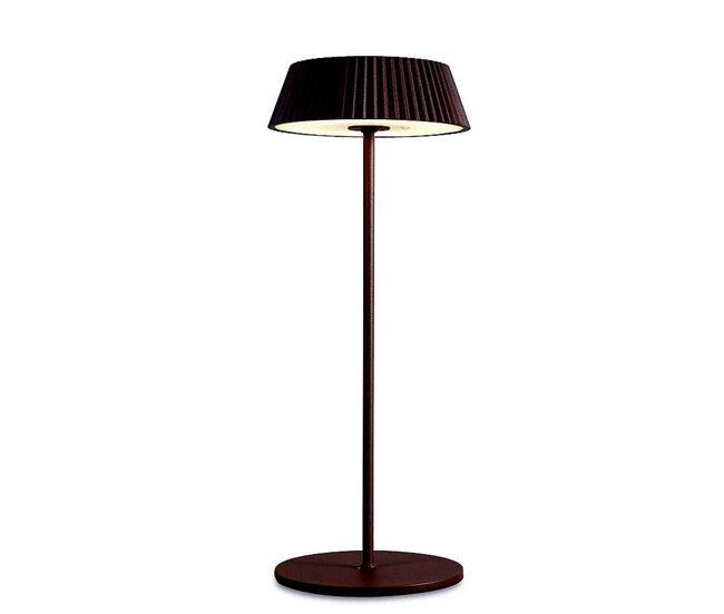 lampara sobremesa acrilico color marron serie relax 13.9cm - Conforama