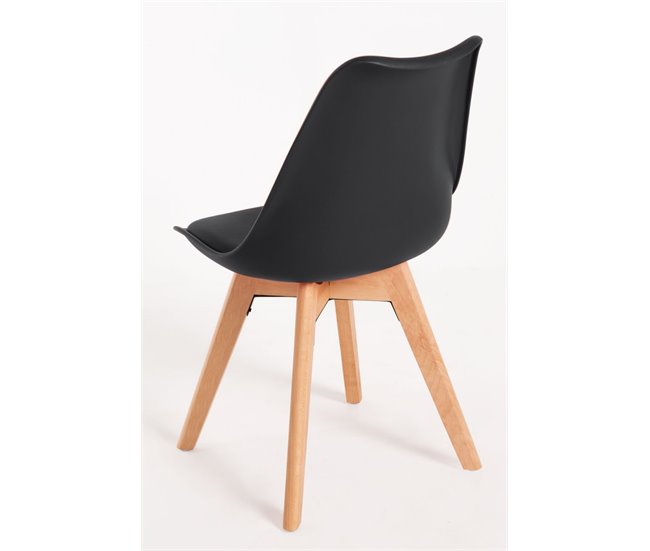 Pack 6 Sillas Synk Basic - Negro - Conforama