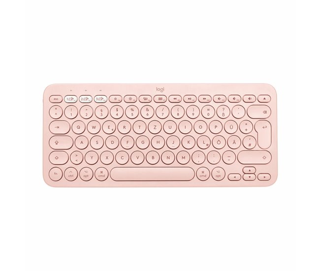Teclado Logitech 920-010400 Rosa Qwerty Español - Conforama