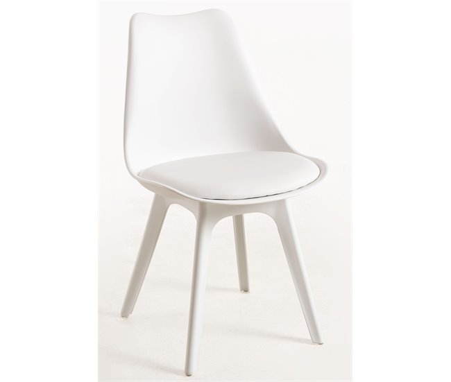 Pack 4 Sillas Synk Suprym - Blanco - Conforama