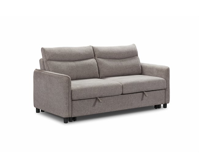 Sofá cama 3 plazas DALLAS color gris oscuro - Conforama