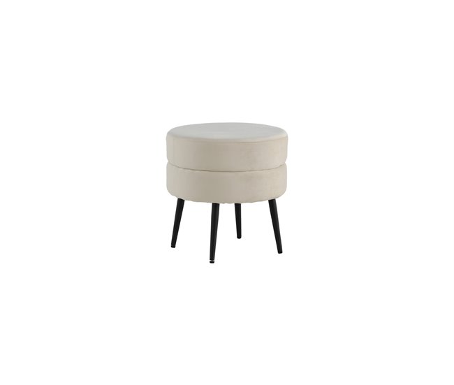 Puff POT P 1NOS 40x40x40 Beige - Conforama