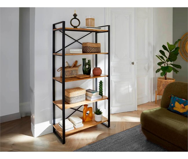 Estantería Metalica Industrial Miño, 5 Baldas - Conforama