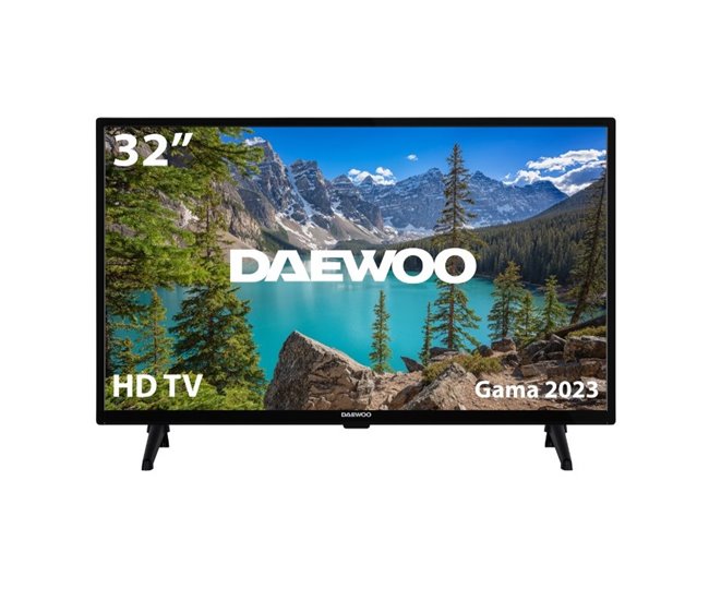Televisor Daewoo 32DE04HL1 32" HD modo hotel E negro - Conforama