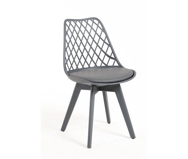 Silla Mima Suprym - Gris oscuro - Conforama