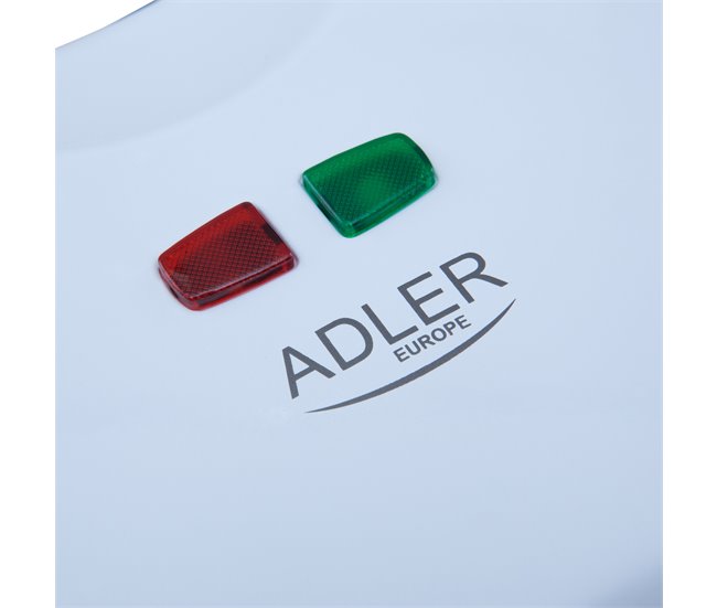 Adler AD 311 Gofrera Eléctrica, 2 Gofres Belgas Gruesos, Antiadherente ...