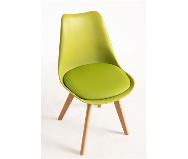 Pack 2 Sillas Synk Basic - Verde Claro - Conforama