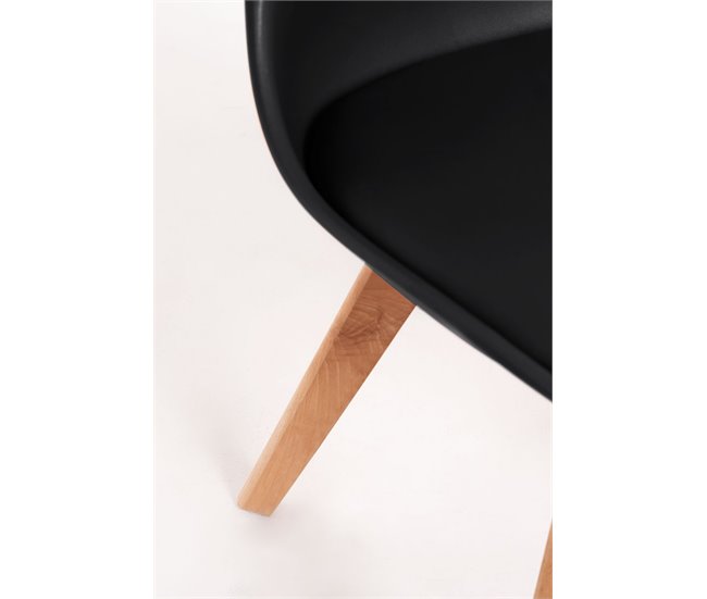 Pack 6 Sillas Synk Basic - Negro - Conforama