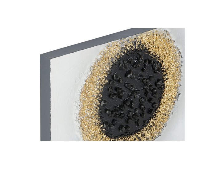 Cuadro Home ESPRIT Abstracto 80 x 3 x 80 cm (2 Unidades) - Conforama