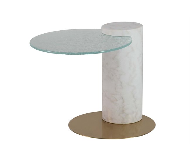 Mesita Marmol Adda Home 45x45x45 cm - Conforama