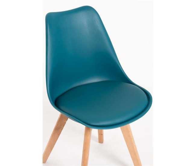 Pack 2 Sillas Synk Basic - Verde azulado - Conforama