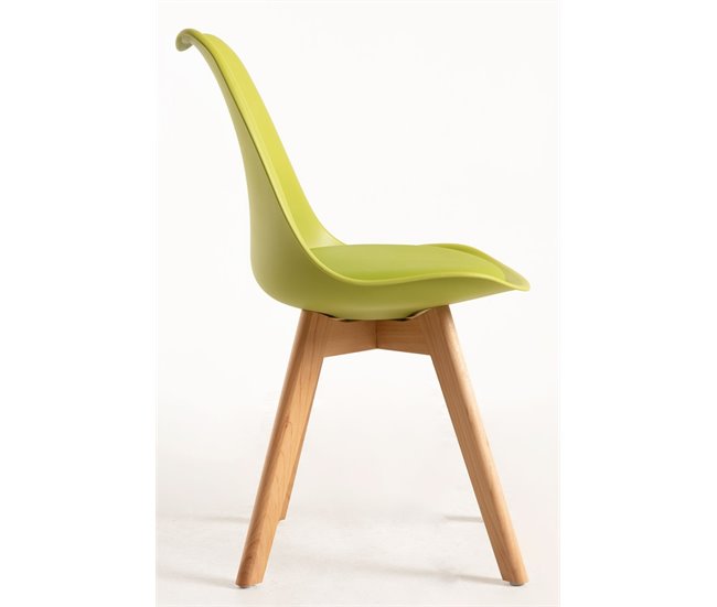 Pack 2 Sillas Synk Basic - Verde Claro - Conforama