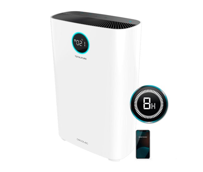 Cecotec Purificador de Aire TotalPure 5000 Connected. 400 CADR ...