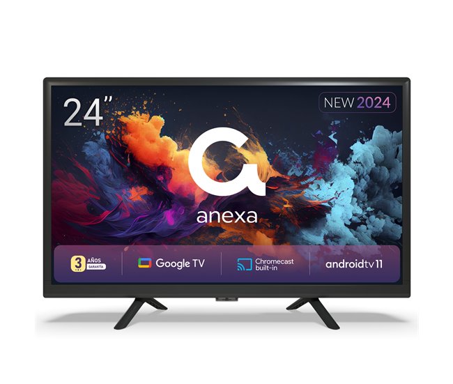 Televisor Smart TV 24 pulgadas HD. Google Official con Android 11 ...