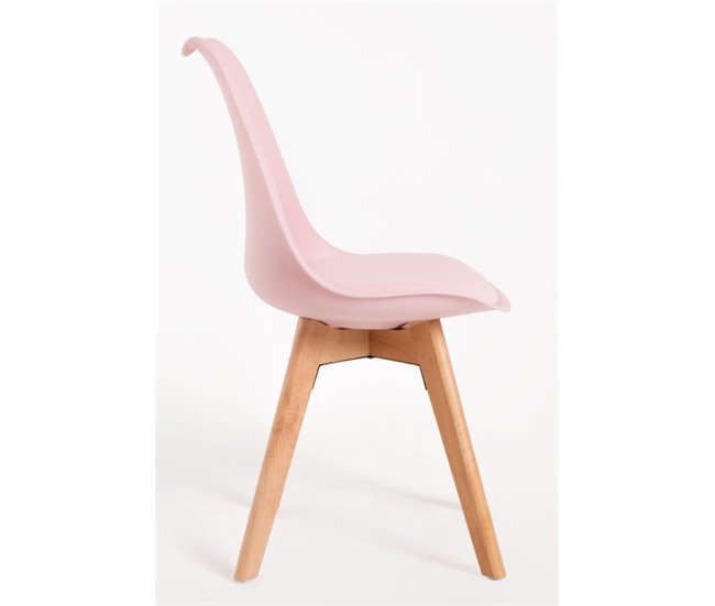 Pack 6 Sillas Synk Basic - Rosa - Conforama