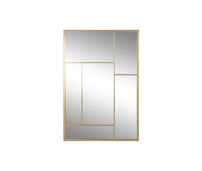 Espejo de pared Home ESPRIT Dorado 60 x 2 x 90 cm - Conforama