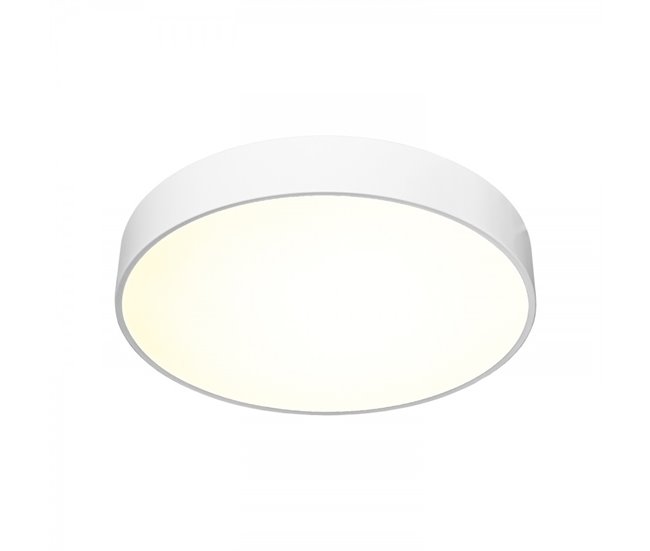 plafon metal color blanco serie bilac 60cm - Conforama