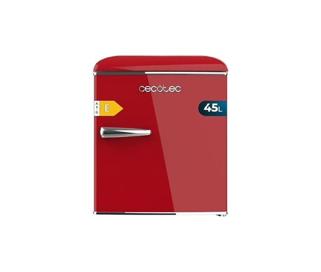Mini Nevera Cecotec Bolero CoolMarket TT Origin 45 Rojo 45 L 44,7 x 53 ...