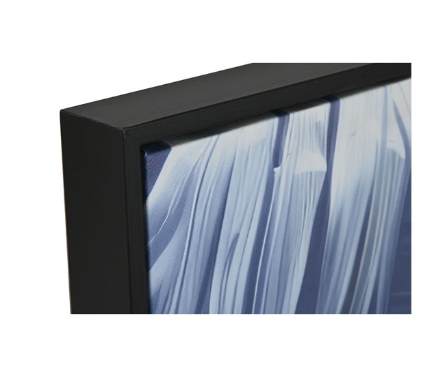 Cuadro Home ESPRIT Azul Negro Dorado Loro Tropical 83 x 4 x 123 cm (2 ...