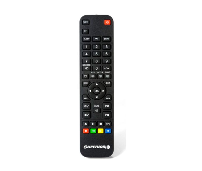 Mando de TV universal Superior Negro - Conforama