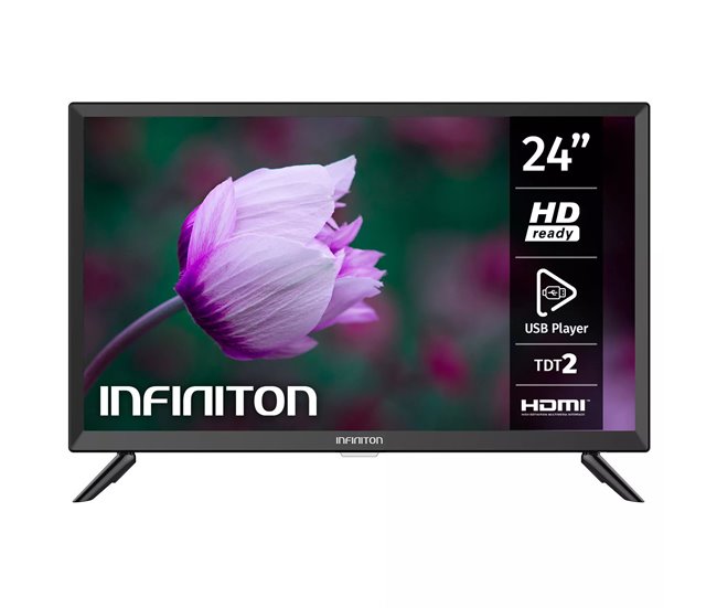 TV Infiniton INTV-24BA130 de 24”, Hd Ready, Hdmi 2.1, Dvb-t2 (tdt2 ...