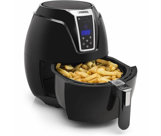 Freidora Princess 182021 1400 W Negro - Conforama