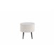 Puff POT P 1NOS 40x40x40 Blanco - Conforama