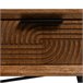 Mesa de Centro LAGOM Negro Natural Hierro Madera de caucho 150 x 40 x 50 cm - Conforama