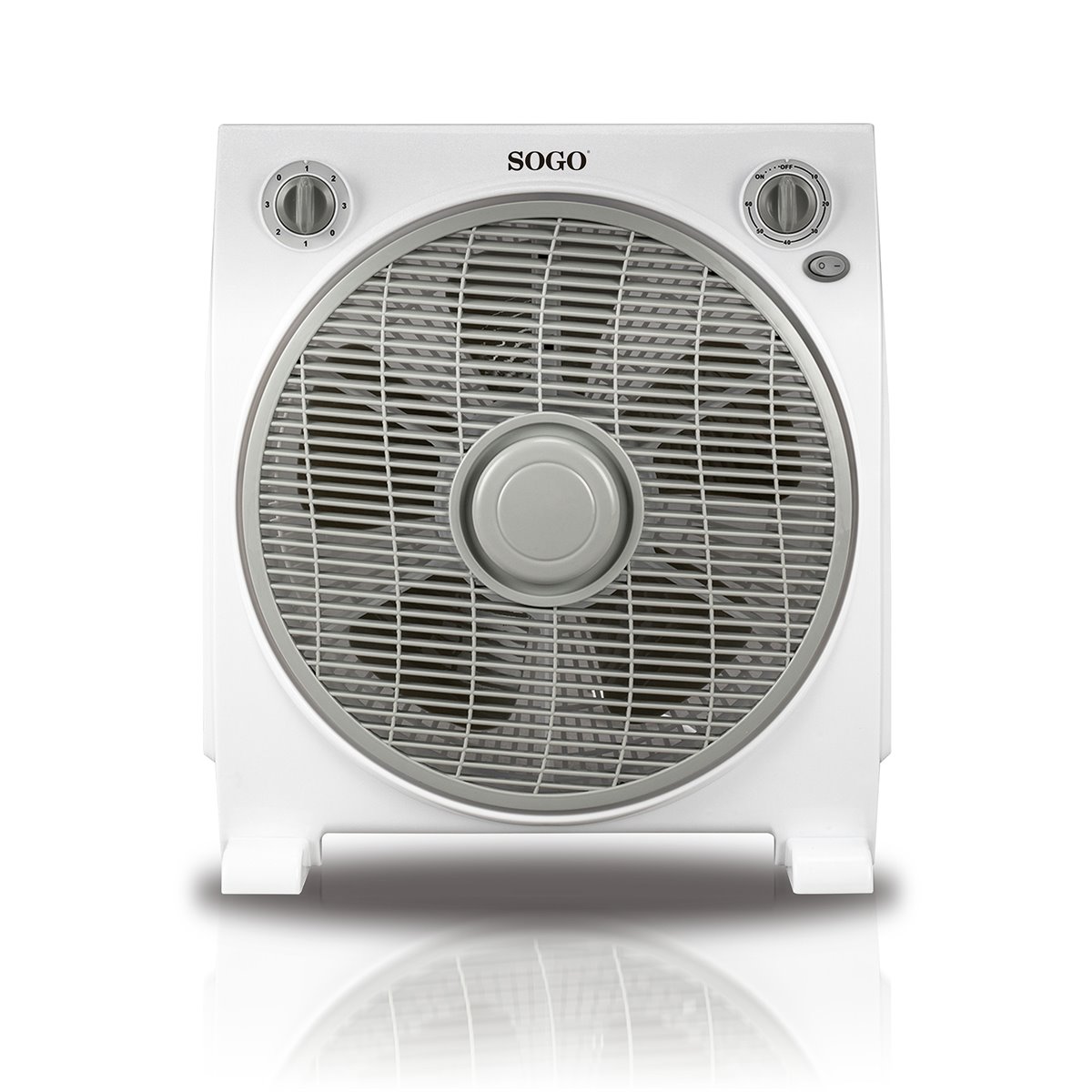 SOGO VENTILADOR ROTATORIO BOX-FAN - Conforama
