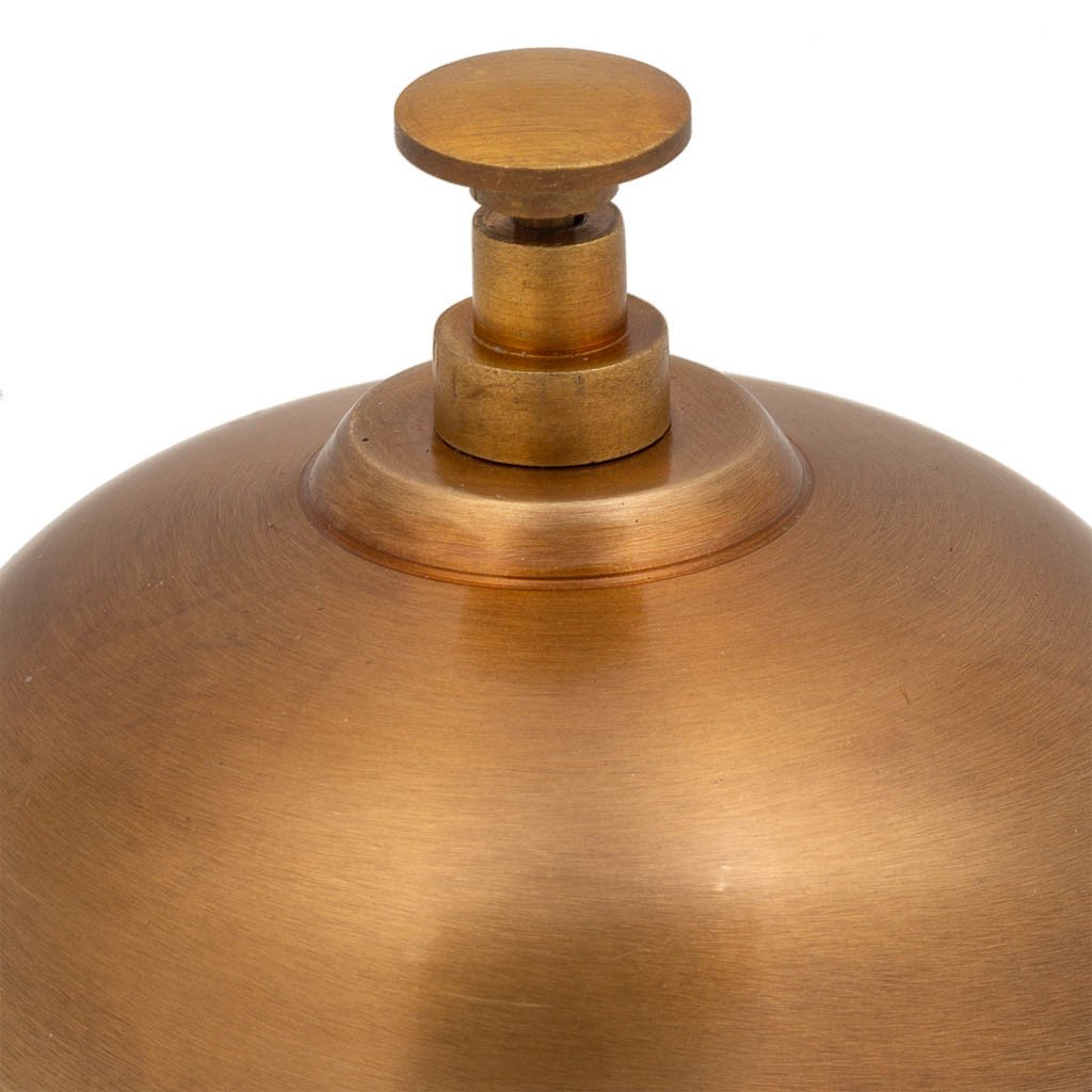 Timbre metal dorado d10 cm - Conforama