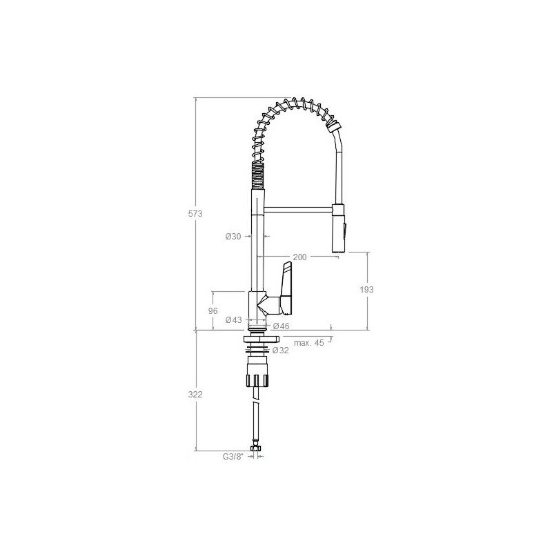 Ramon Soler Ramon Soler Grifo de Fregadero de Gran Cocina Home ...