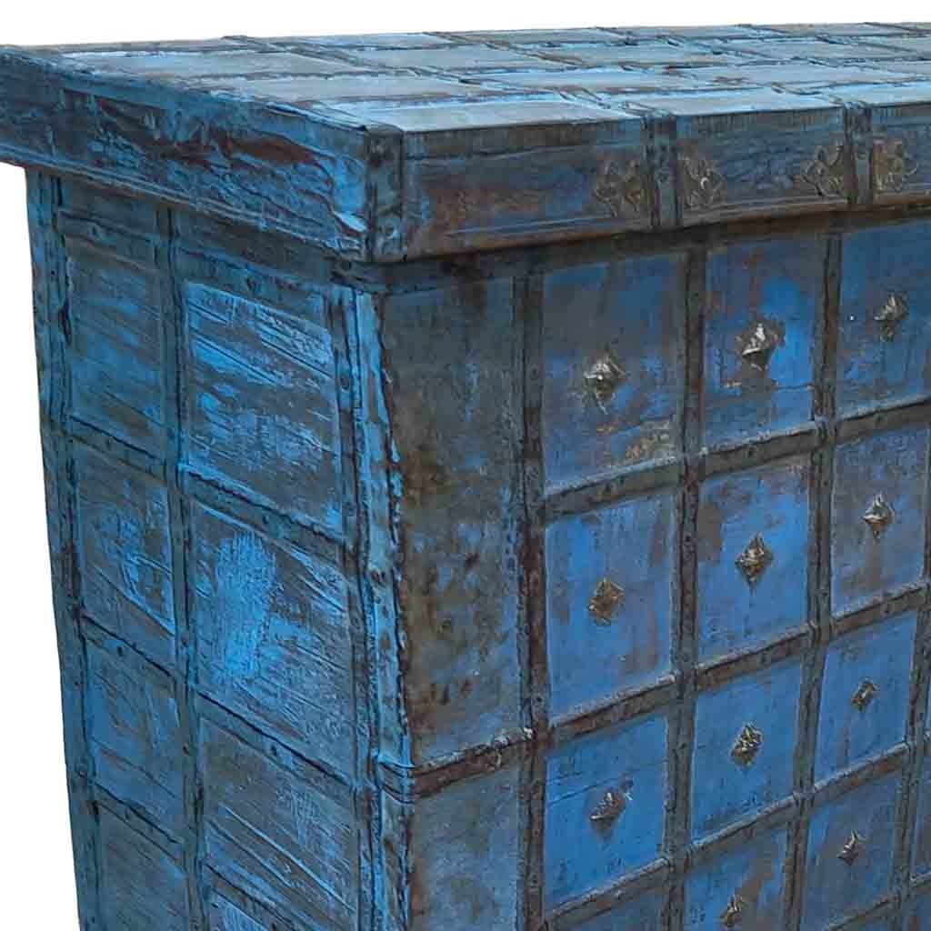 Baúl de madera artesanal 108x41x83h cm - Conforama