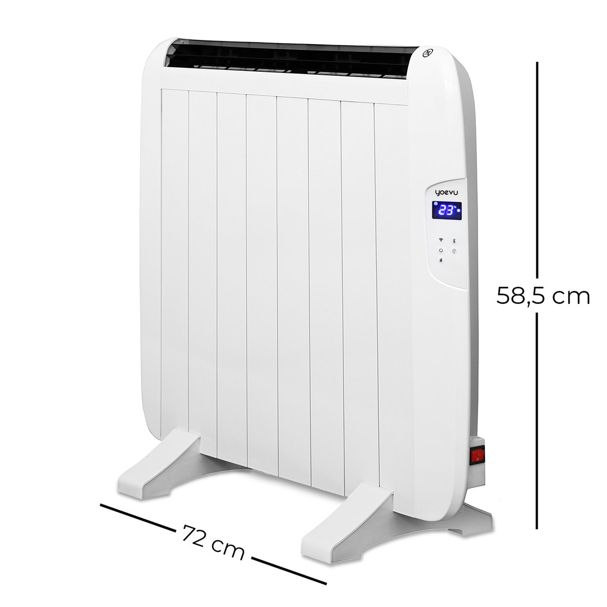 YOEVU - Emisor térmico de aluminio | Calefactor de bajo consumo ...