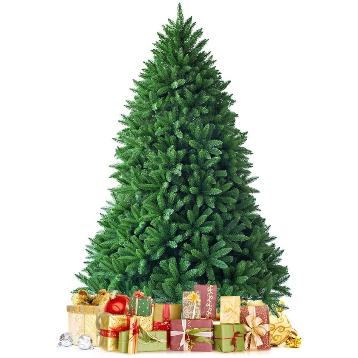Árbol Navidad Clásico Frondoso 180 cm | 600 Ramas | Base Antideslizante ...