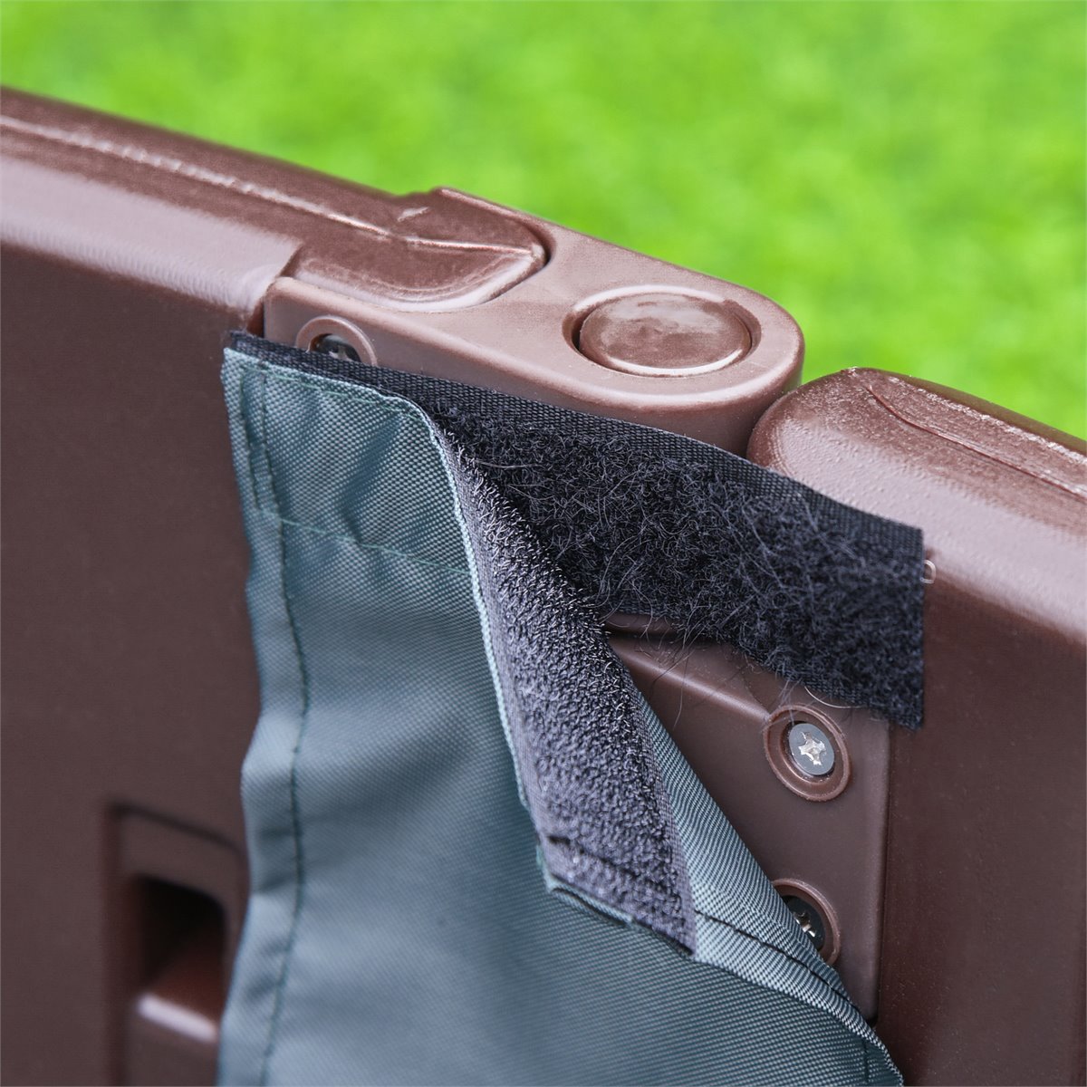 Outsunny Arenero para Niños de +3 Años Arenero Infantil Redondo con ...