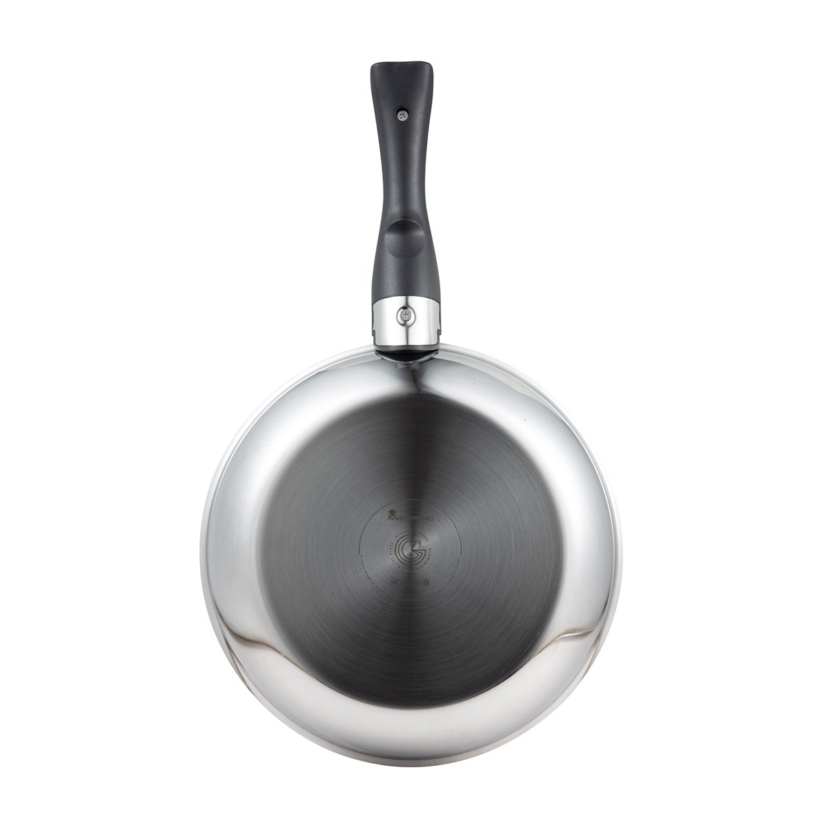 Bergner Click&Cook Juego de 2 Sartenes Ø24Ø26cm Acero inoxidable Negro ...