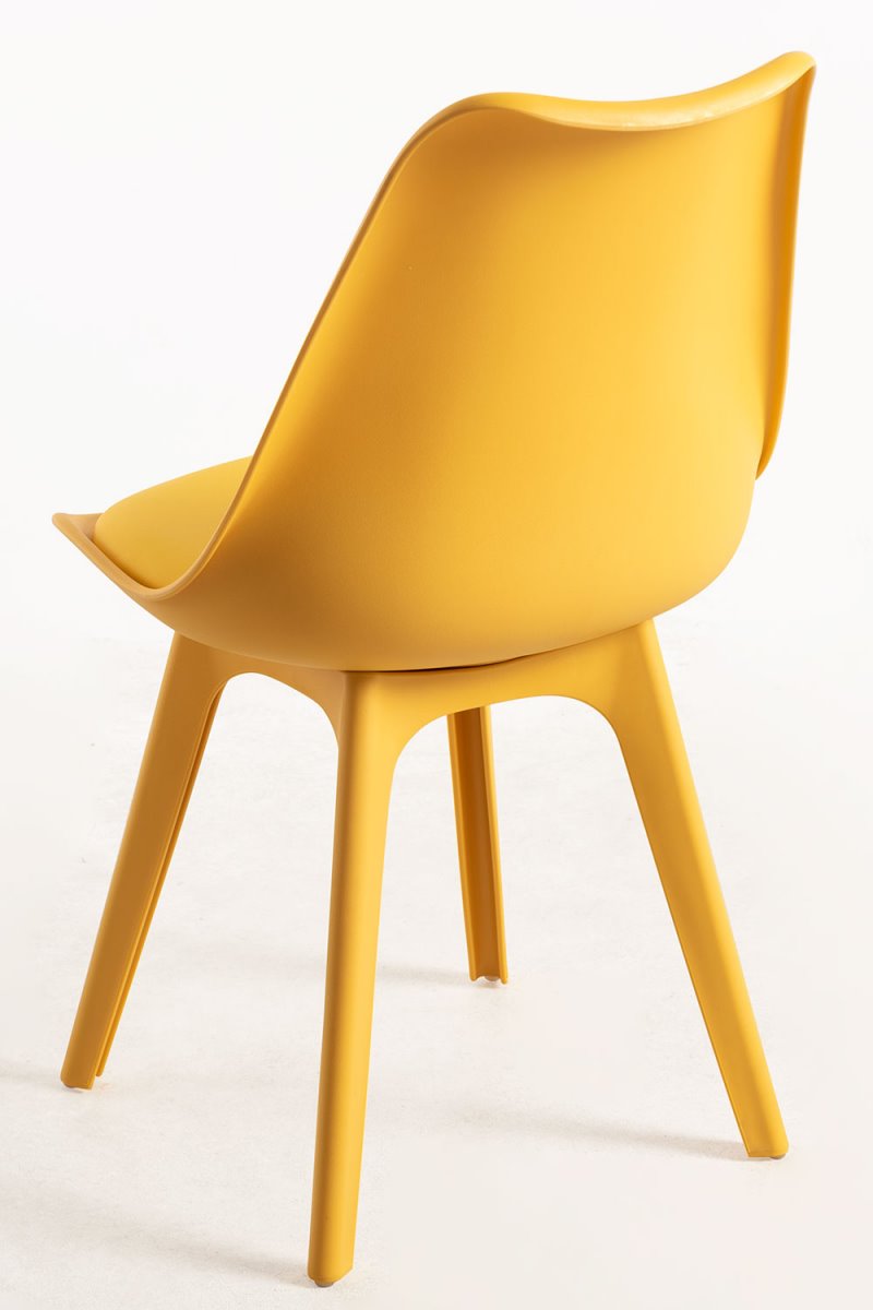 Pack 2 Sillas Synk Suprym - Amarillo - Conforama