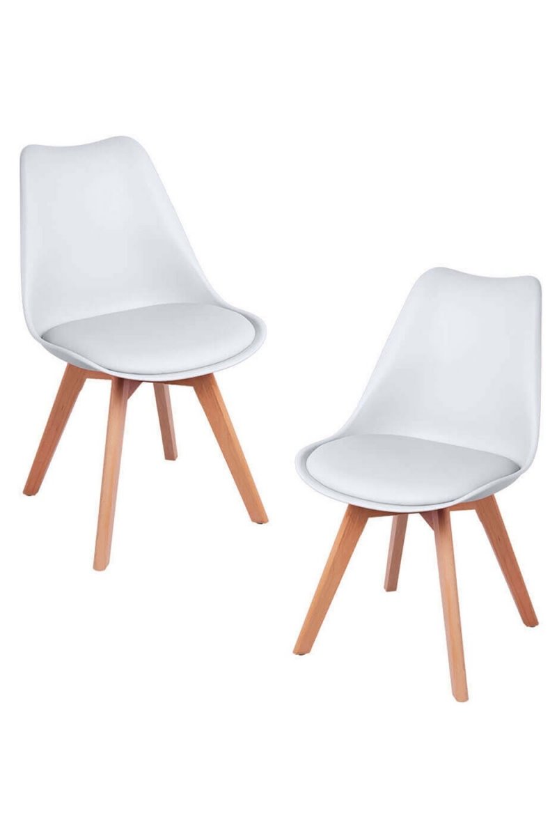 Pack 2 Sillas Synk Basic - Blanco - Conforama