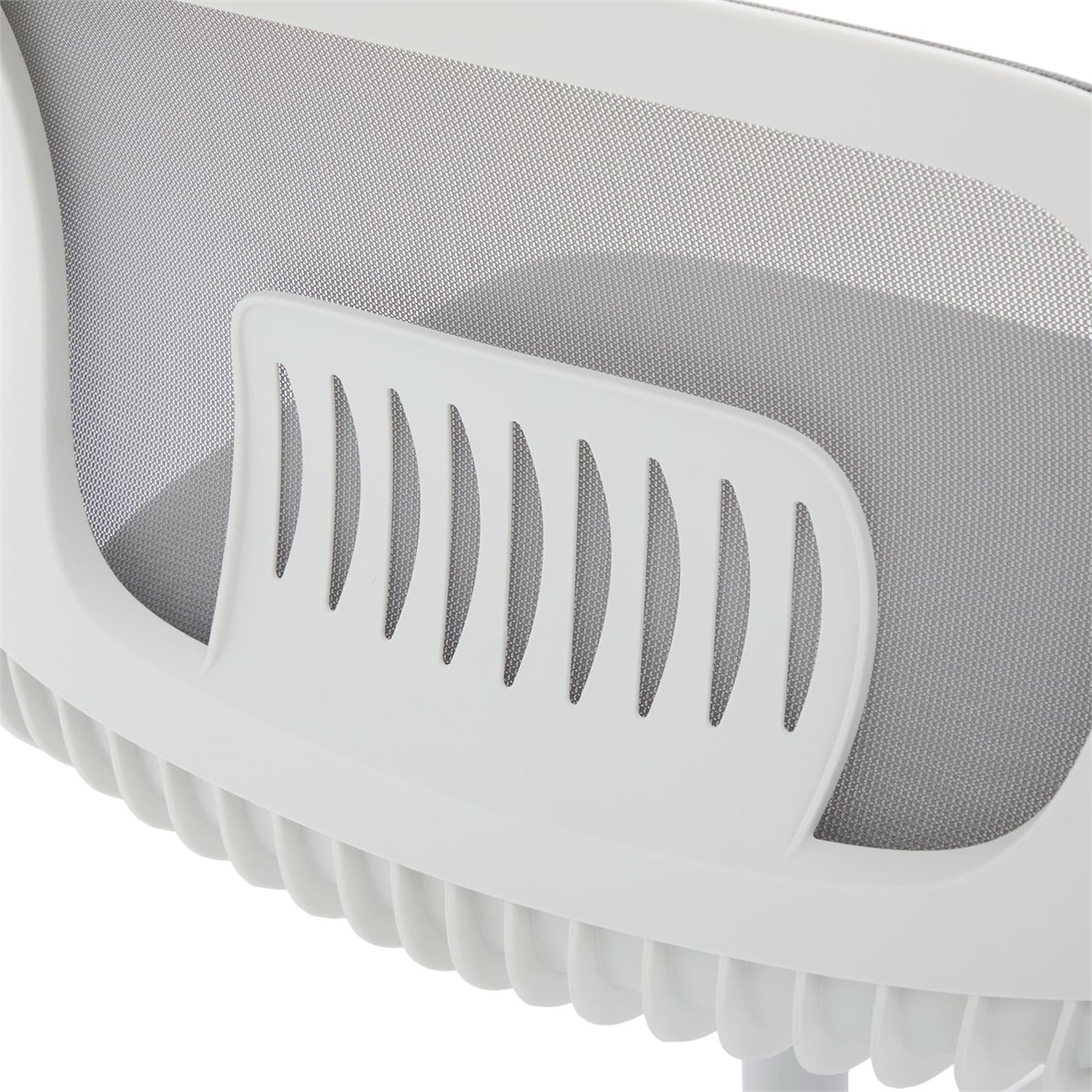 Silla de oficina sin brazos ancha - regulable, giratoria 360°, función ...