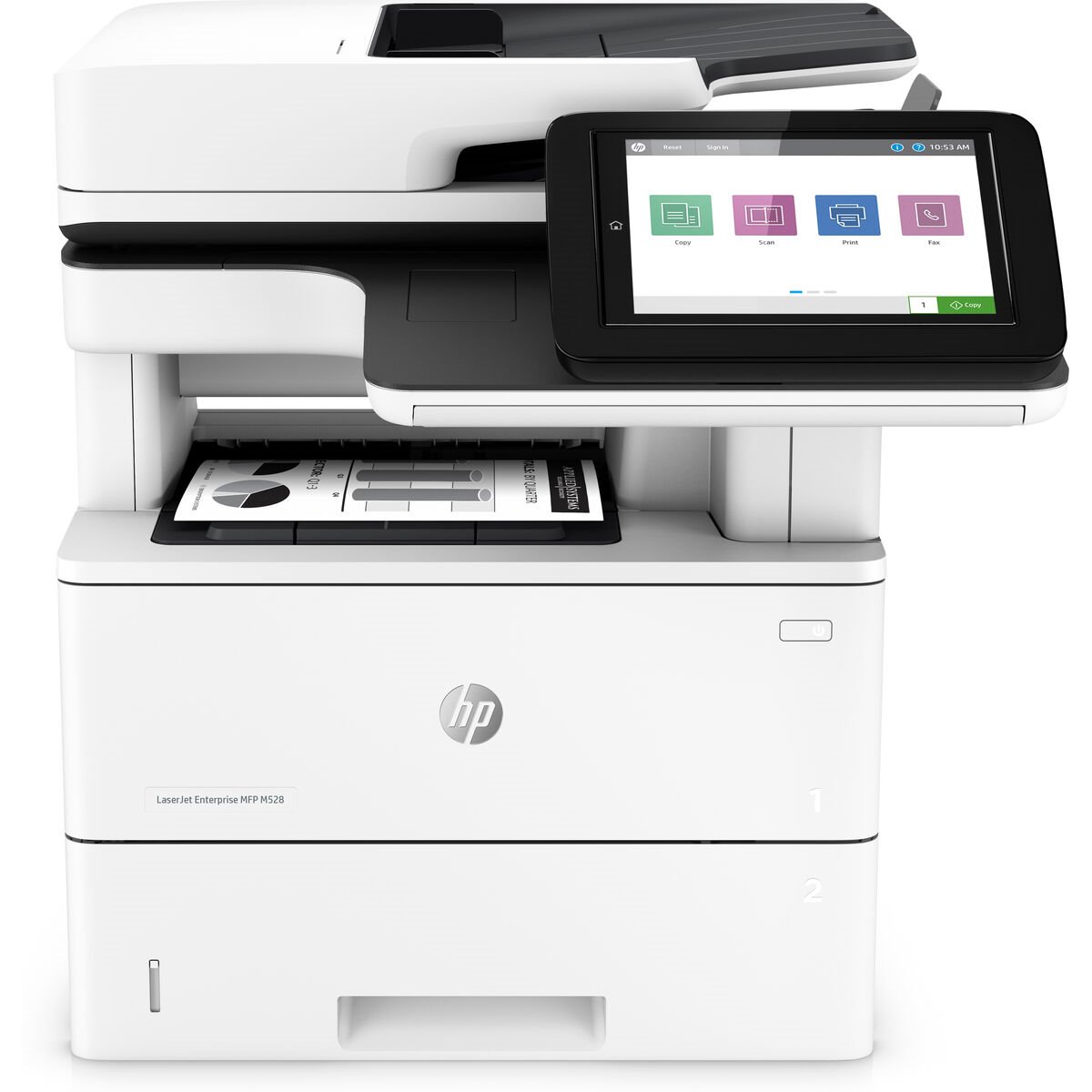 Impresora Láser HP LaserJet Enterprise M528dn - Conforama