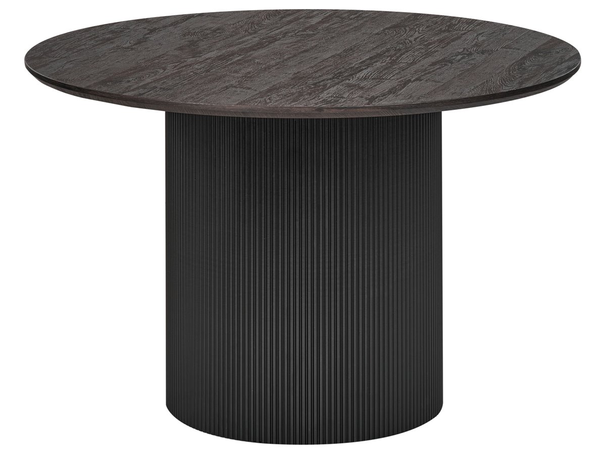 Mesa de comedor SHEHO Negro 120 cm 120 cm - Conforama