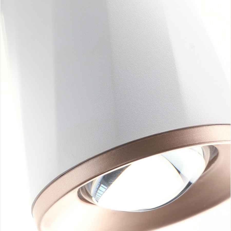 regleta 1 luz metal color blanco serie adri 7.1cm - Conforama