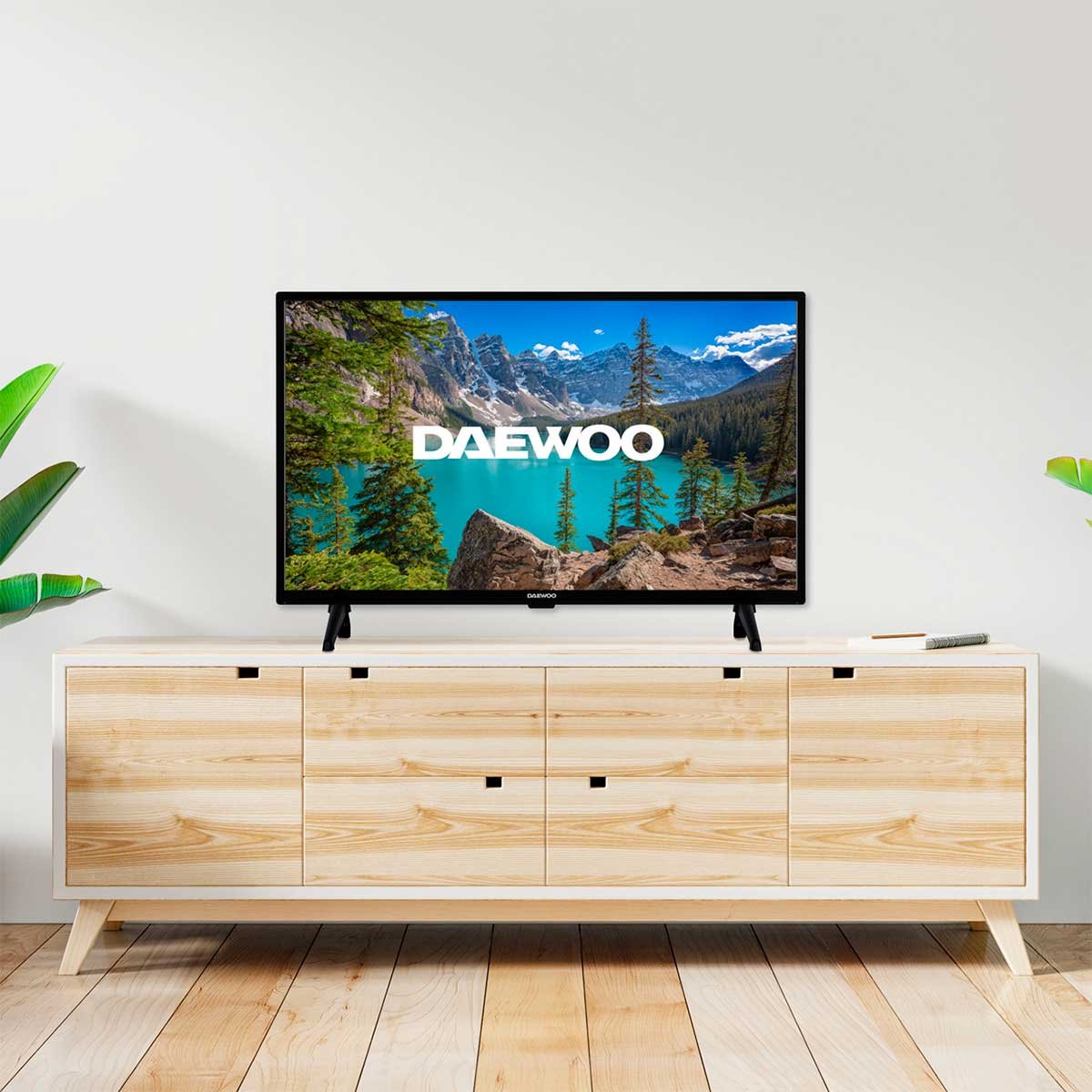 Televisor Daewoo 32DE04HL1 32" HD modo hotel E negro - Conforama