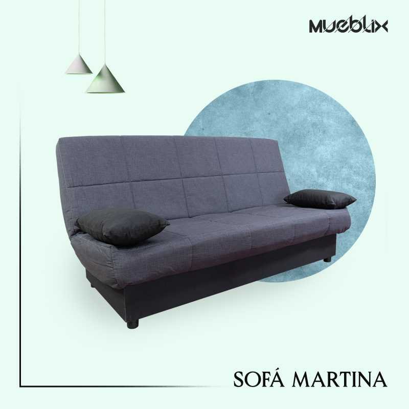 Sofa cama Martina (Color: Antracita) - Conforama