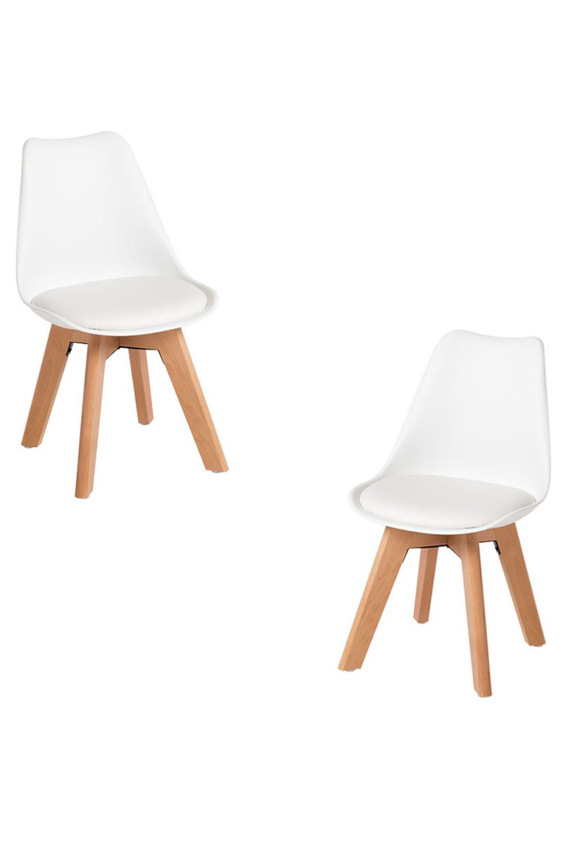 Pack 2 Sillas Synk Kid (Infantil) - Blanco - Conforama