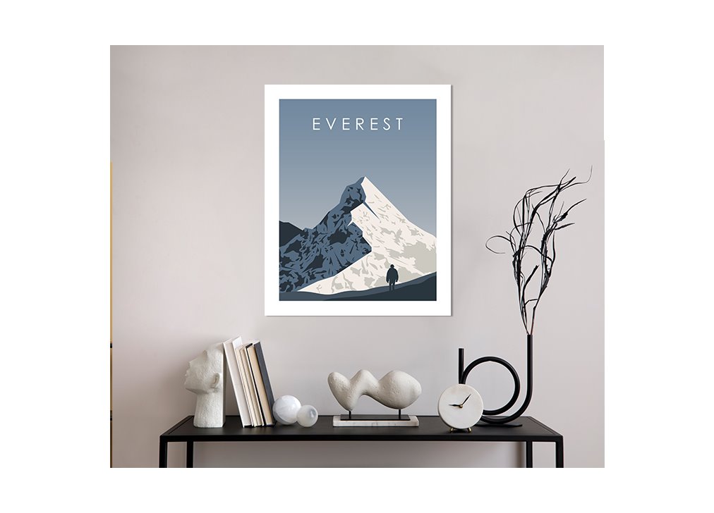Lámina EVEREST 50x40cm marca MARCOMUEBLE - Conforama
