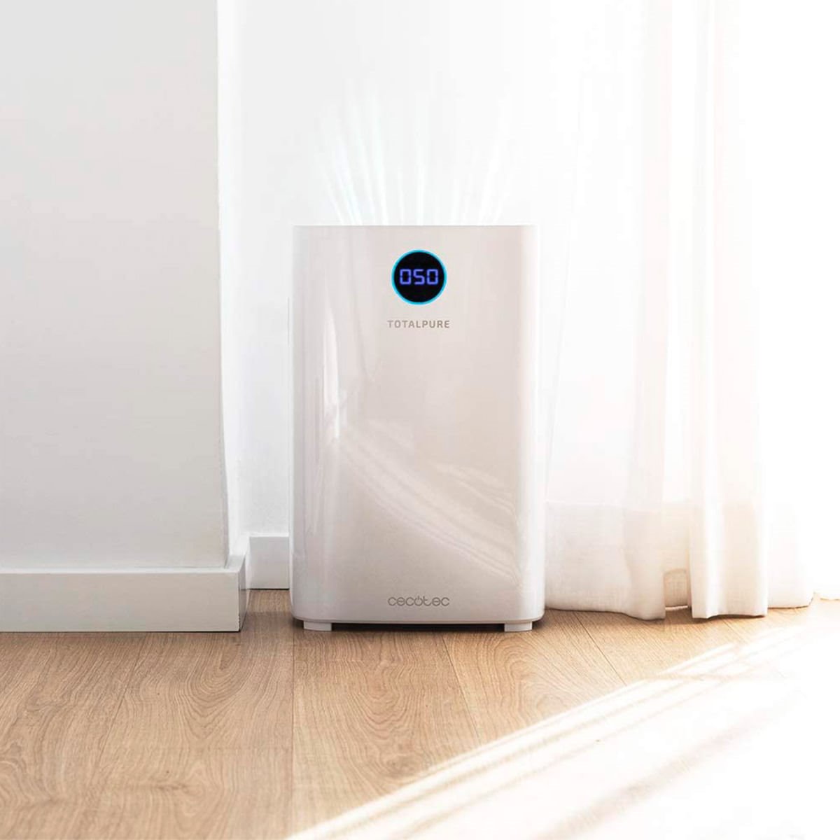 Purificador de Aire Cecotec TotalPure 2500 Connected Wi-Fi 20 W - Conforama