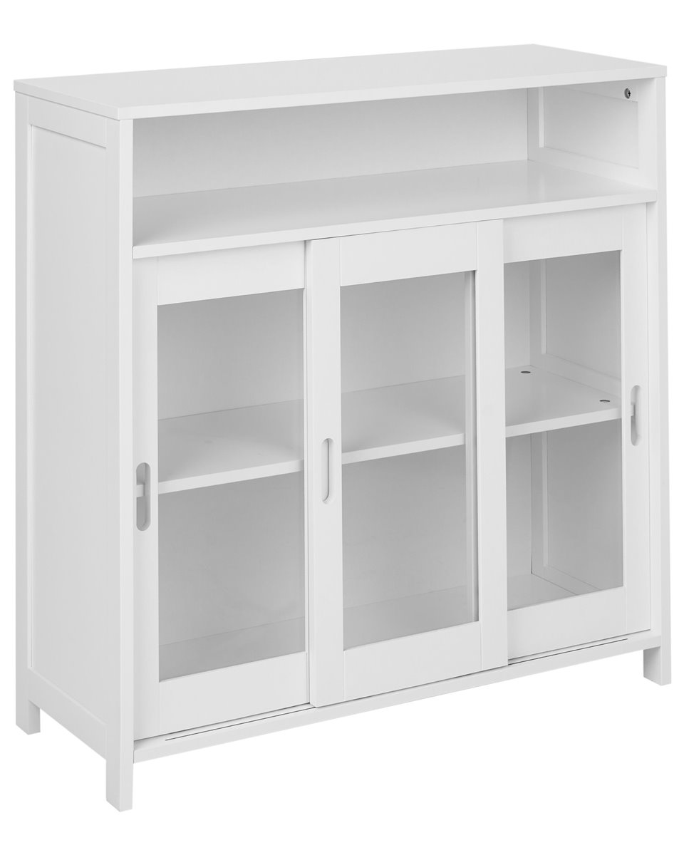 Vitrina CRABTREE 86 cm Blanco - Conforama