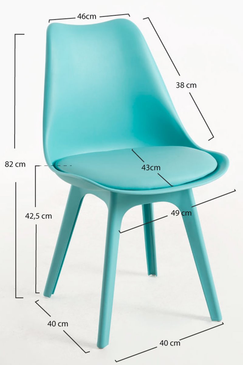 Silla Synk Suprym - Aguamarina - Conforama