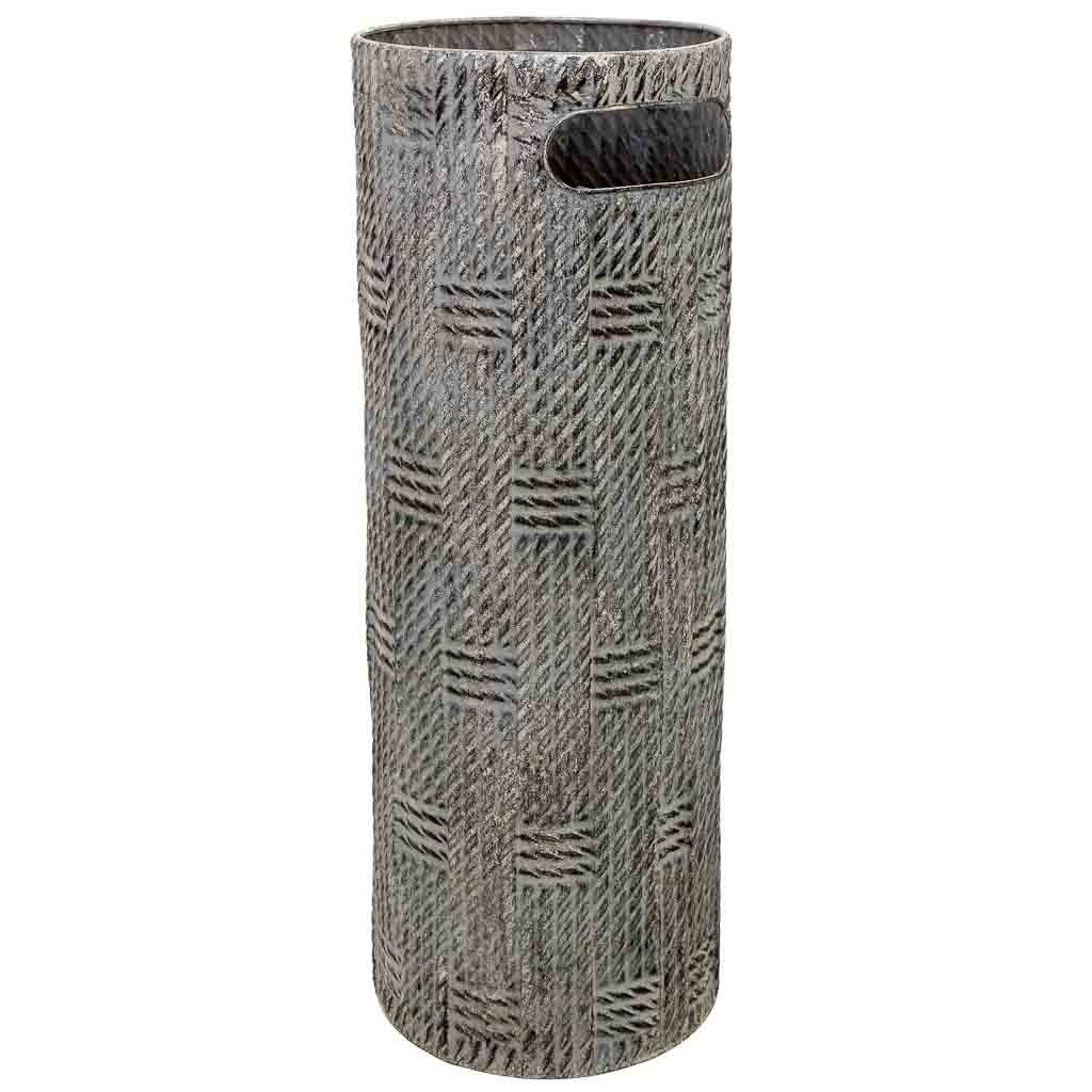 Paragüero de metal negro 20x20x55h cm - Conforama